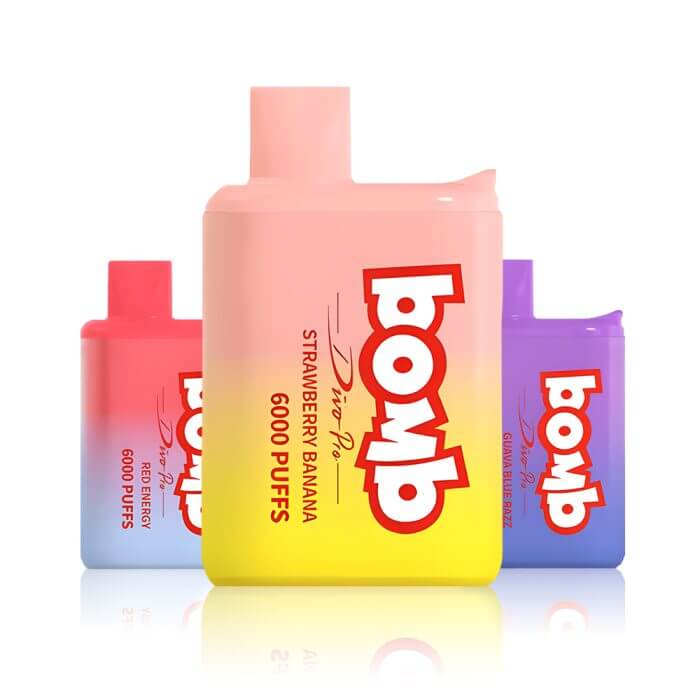 Bomb 6000 Puffs 50MG Disposable| Vape Plus